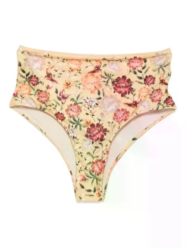 Agua Bendita Paramo High-waist Bikini Bottom - Yellow