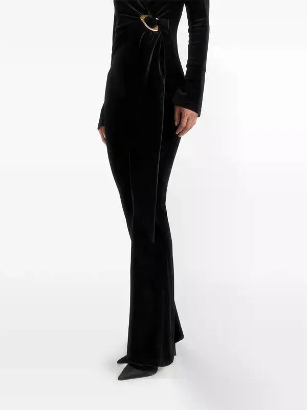 Manière De Voir Velour-effect Jumpsuit