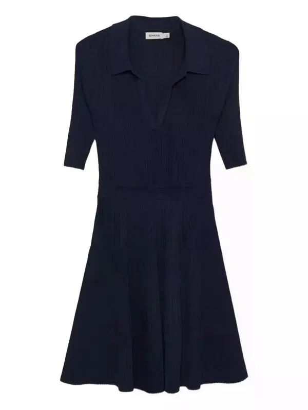 Simkhai Patricia Stitching Mini Dress - Blue