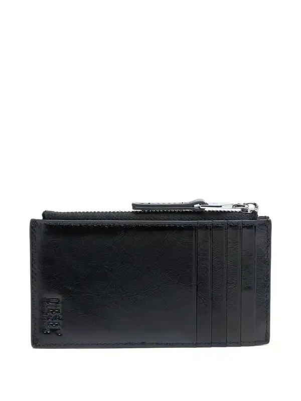 DIESEL® Embossed Zip Card Case