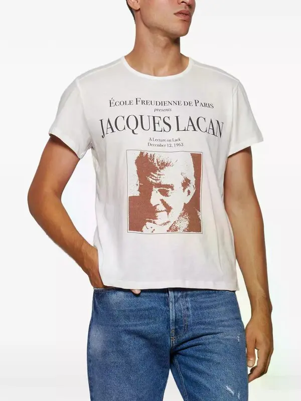 PRAYING Jacques Lacan Graphic-print T-shirt
