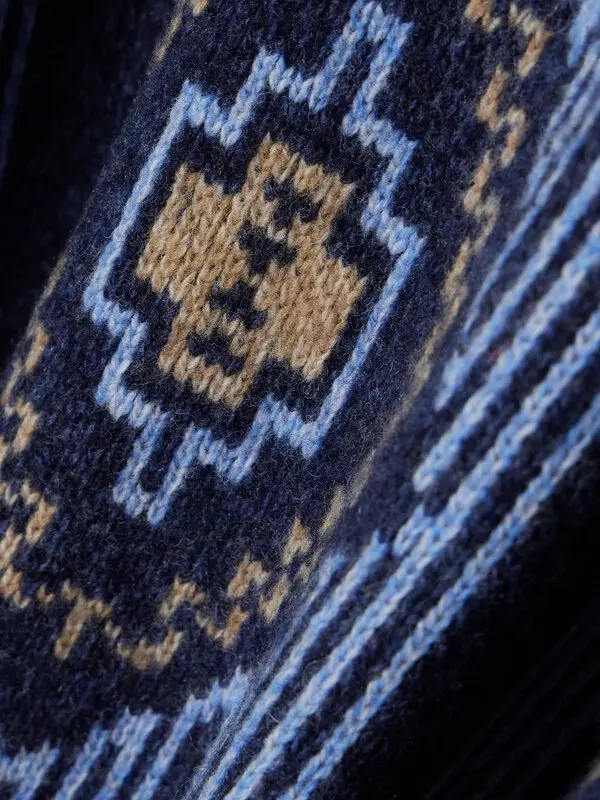 WE NORWEGIANS Kautokeino Jacquard-knit Wool-blend Sweater