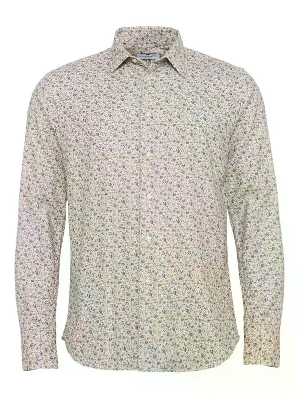 LOJA DAS MEIAS Floral-pattern Shirt - Neutrals