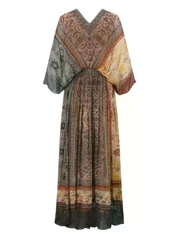 INTO THE EAST Floral-print Maxi Dress