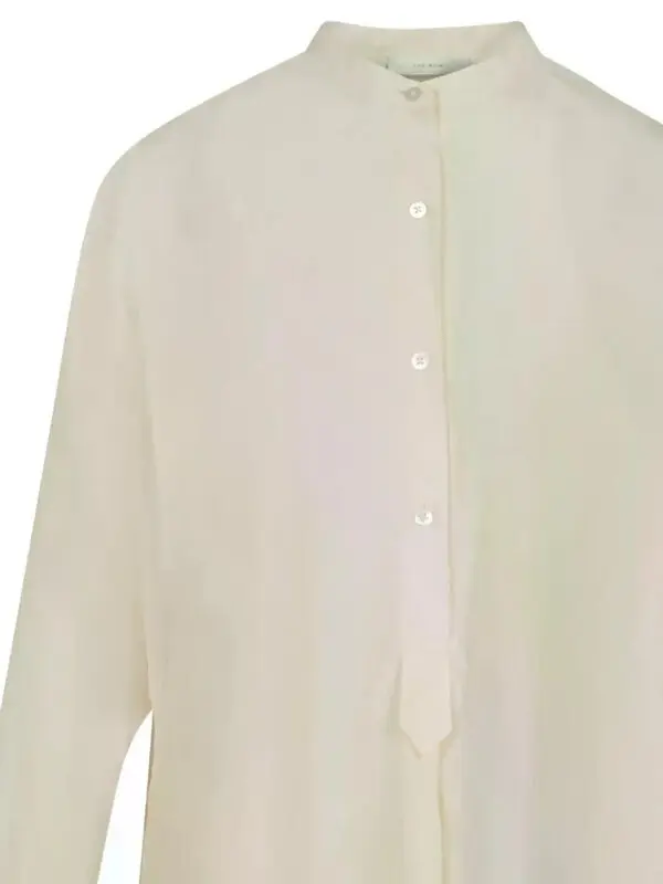 THE ROW Buttoned Collarless Tunic