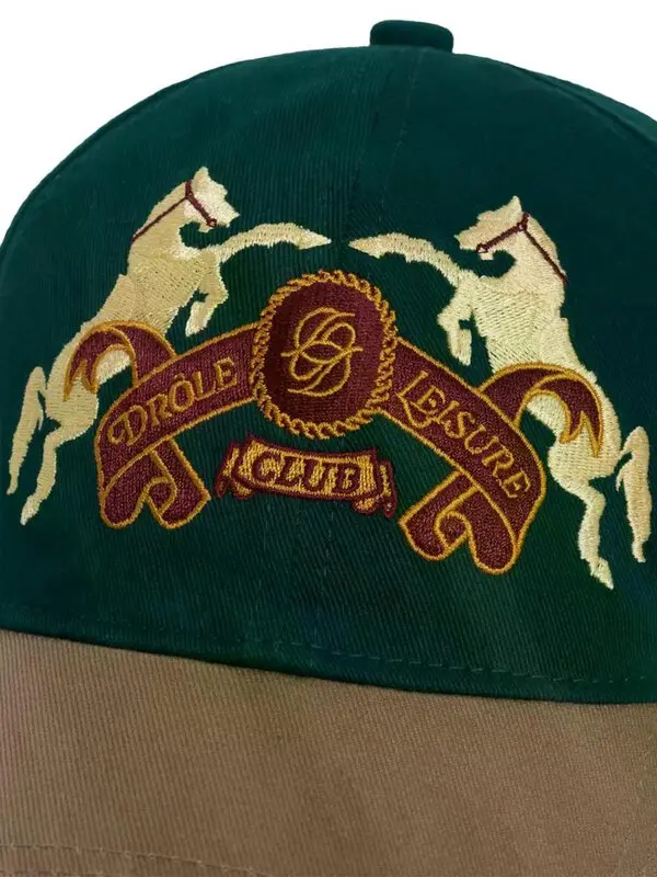 Drole De Monsieur Embroidered Cap