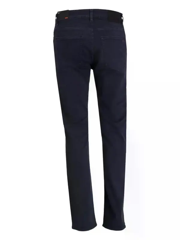 BOSS Five-pocket Cotton Trousers - Black