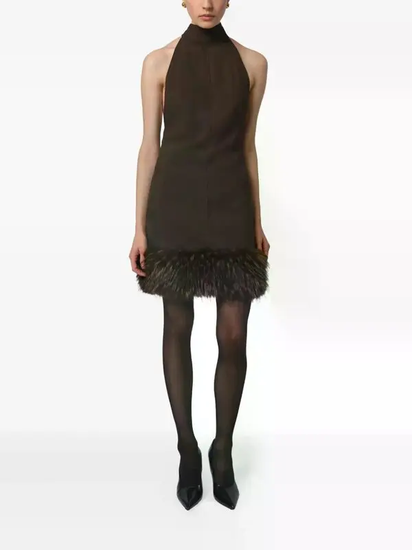 Apparis Matisse Mini Dress - Brown