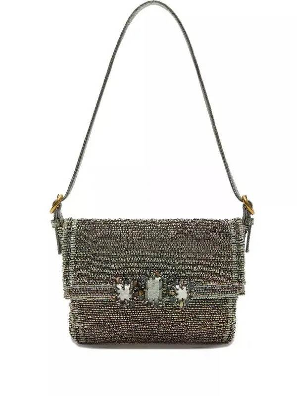 Malìparmi Beaded-embellished Shoulder Bag