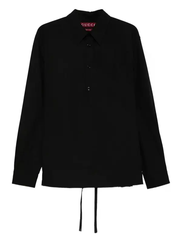 Gucci Button-fastening Drawstring Shirt
