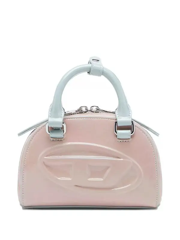 DIESEL® 1dr Dome Embossed Crossbody Bag - Pink