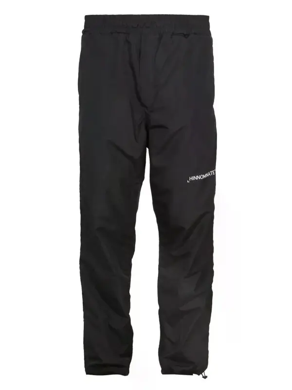 HINNOMINATE Logo-embroidered Trousers - Black