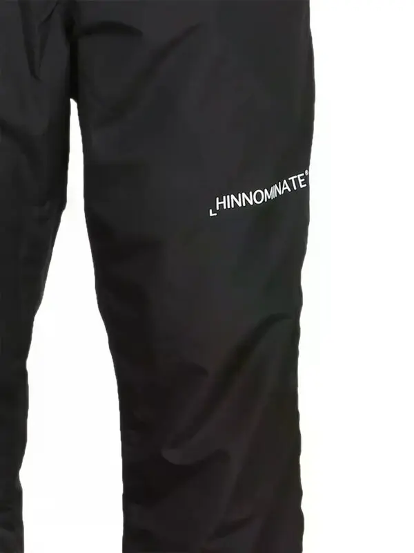HINNOMINATE Logo-embroidered Trousers - Black