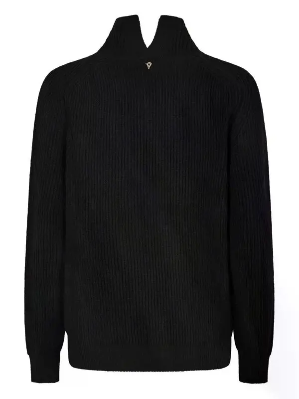 DONDUP High-neck Ribbed Sweater