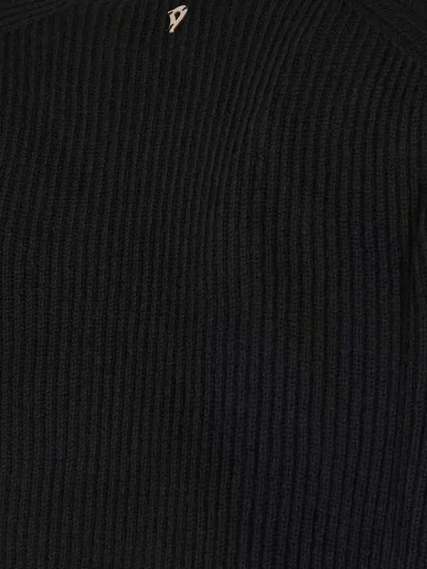 DONDUP High-neck Ribbed Sweater