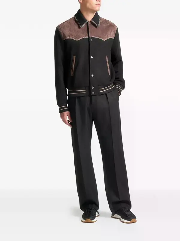Manière De Voir Whipstitch Varsity Jacket