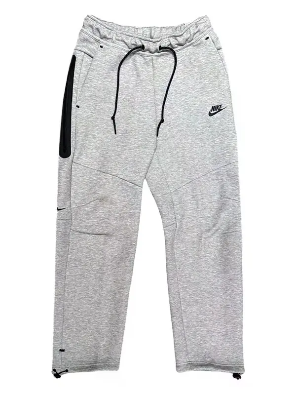 Nike Open-hem Fleece Cotton Trousers