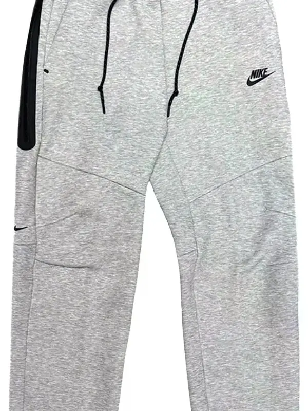 Nike Open-hem Fleece Cotton Trousers