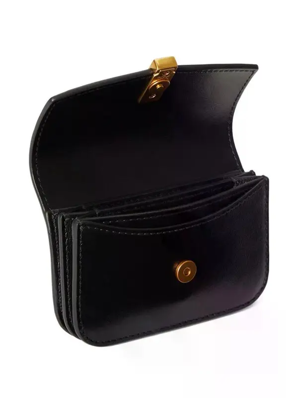 Polo Ralph Lauren Logo-plaque Leather Wallet - Black