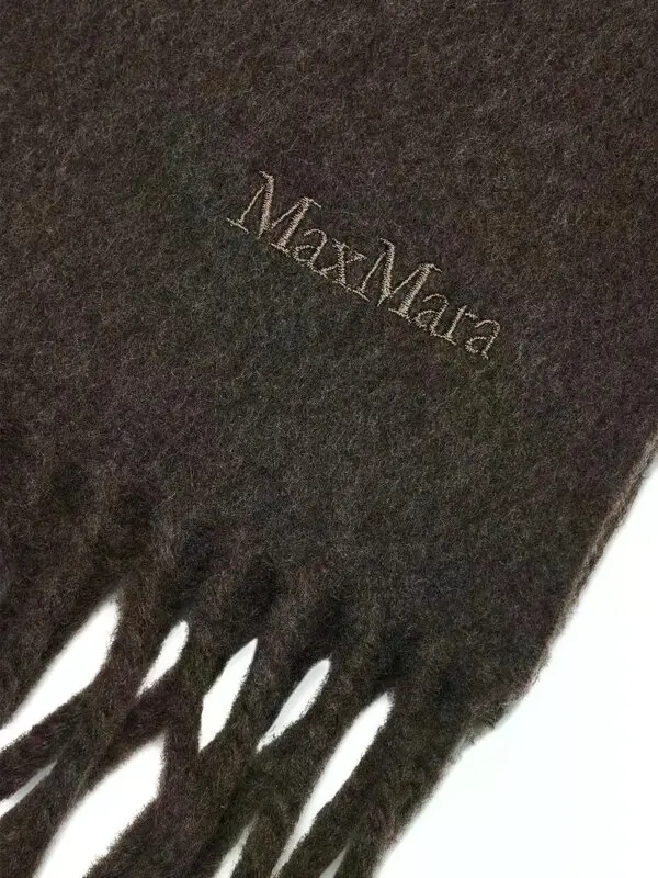 Max Mara Scilli Fringed Scarf