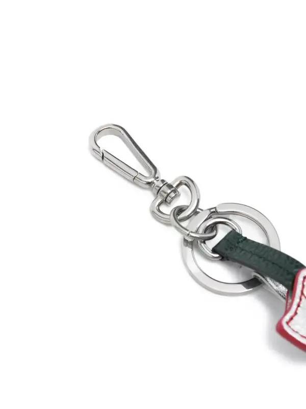 Mulberry Candy Keyring - Silver