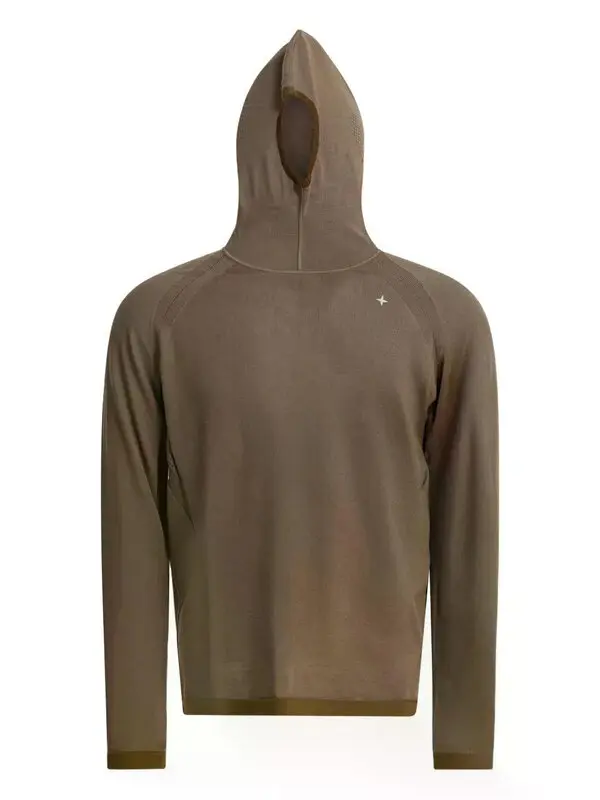 Stone Island Hooded Long Sleeve Top