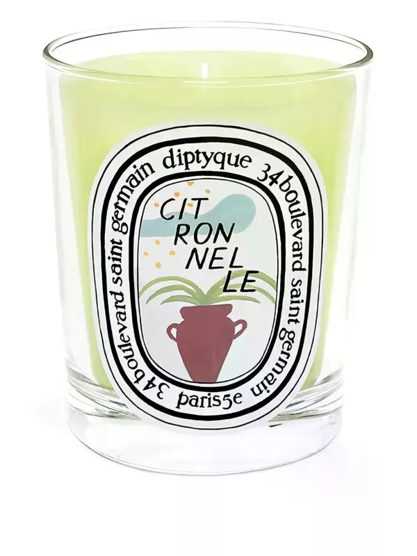 DIPTYQUE Citronelle 190gr Candle - Yellow