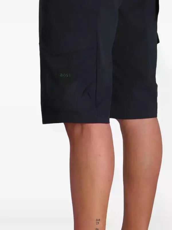 BOSS Logo-embroidered Shorts