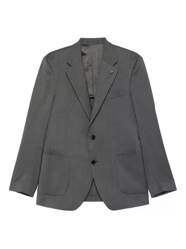LARDINI Button-up Blazer
