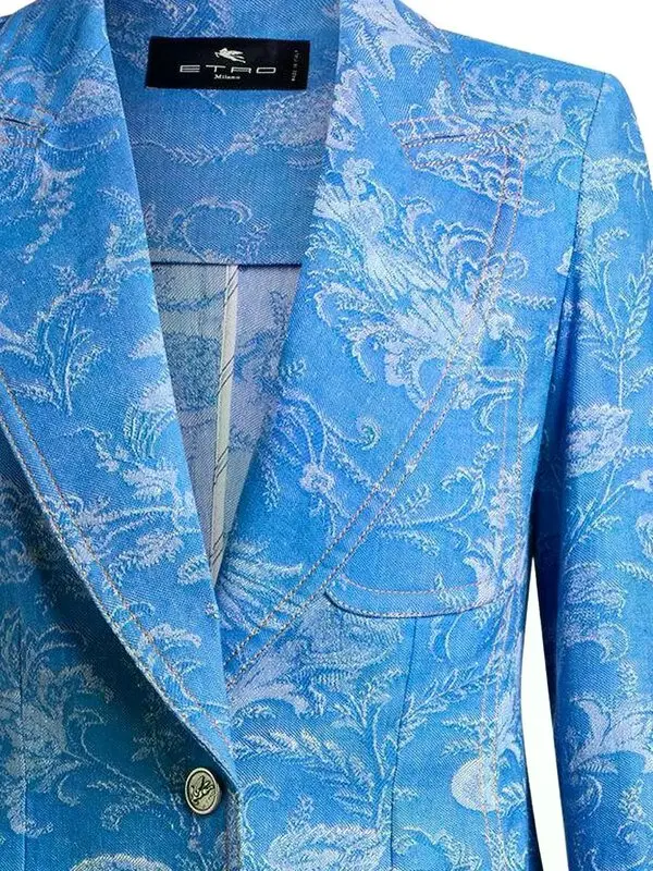 Etro Printed Brocade Jacket