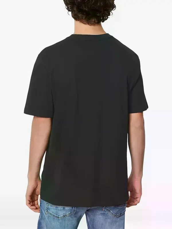 Marc O'polo Graphic-logo T-shirt - Black