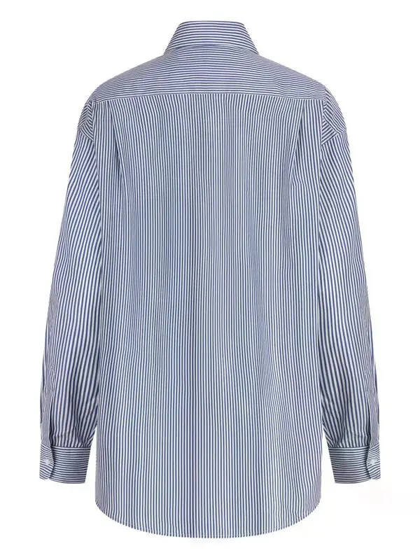 PARAMIDONNA Striped Vanessa Shirt - Blue