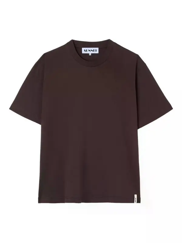 Sunnei Cotton T-shirt - Brown