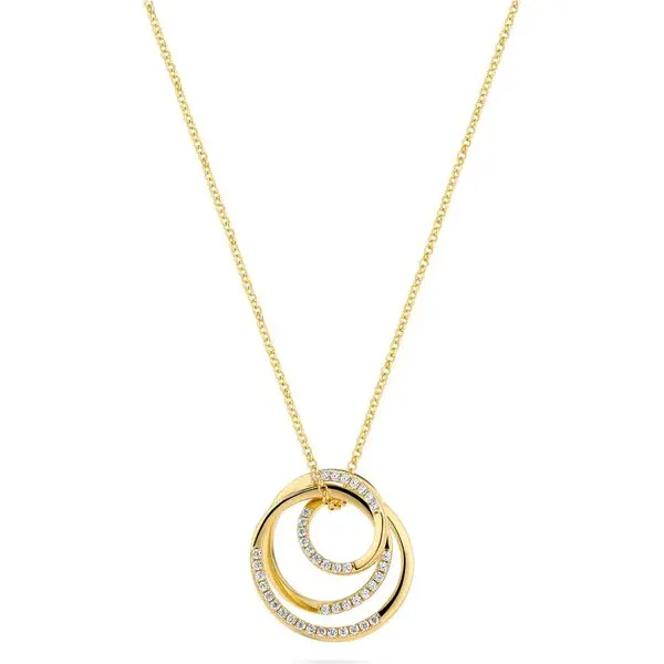 SIF JAKOBS JEWELLERY Spirale Necklace - 18k Gold Plated