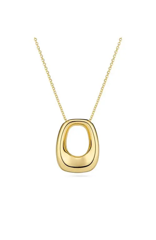 SIF JAKOBS JEWELLERY Borsa Pianura Grande Necklace - 18k Gold Plated