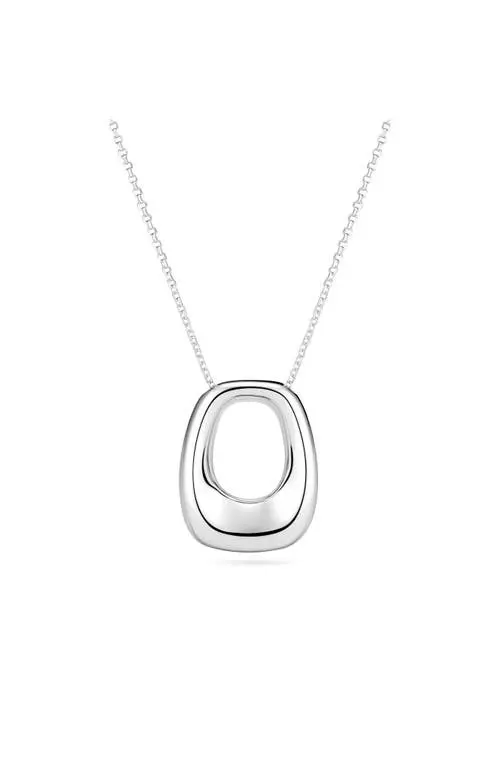 SIF JAKOBS JEWELLERY Borsa Pianura Grande Necklace - 925 Sterling Silver