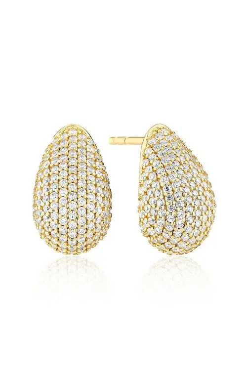 SIF JAKOBS JEWELLERY Goccia Altro Earrings - 18k Gold Plated