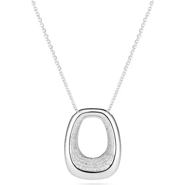 SIF JAKOBS JEWELLERY Borsa Grande Necklace - 925 Sterling Silver
