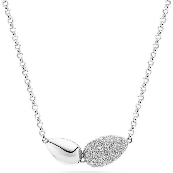 SIF JAKOBS JEWELLERY Goccia Due Necklace - 925 Sterling Silver