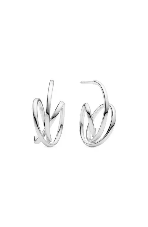 SIF JAKOBS JEWELLERY Spirale Pianura Piccolo Earrings - 925 Sterling Silver