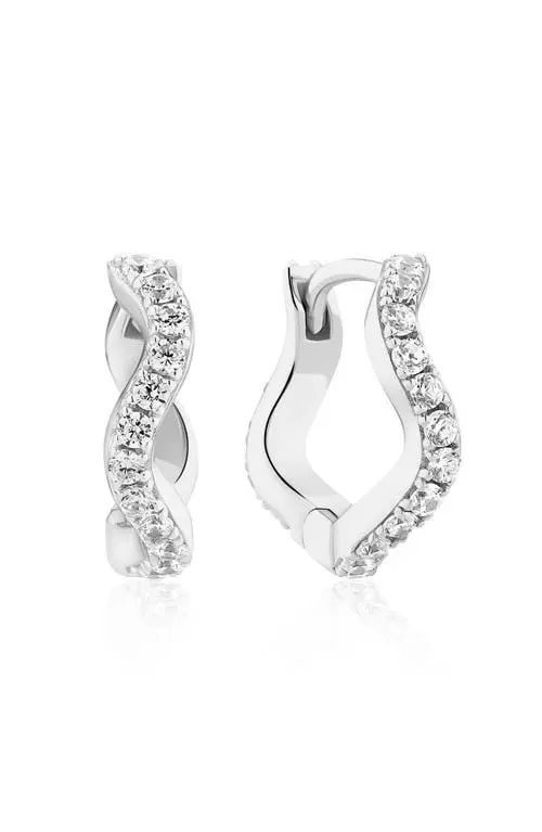 SIF JAKOBS JEWELLERY Ellera Waves Earrings - 925 Sterling Silver
