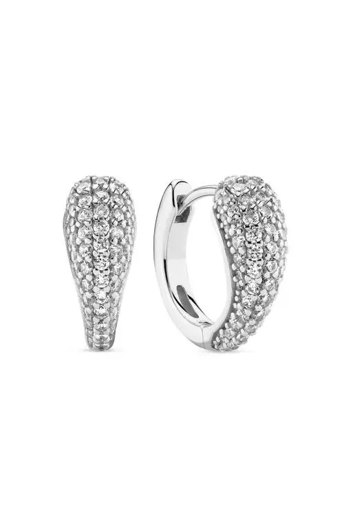 SIF JAKOBS JEWELLERY Goccia Circolo Earrings - 925 Sterling Silver