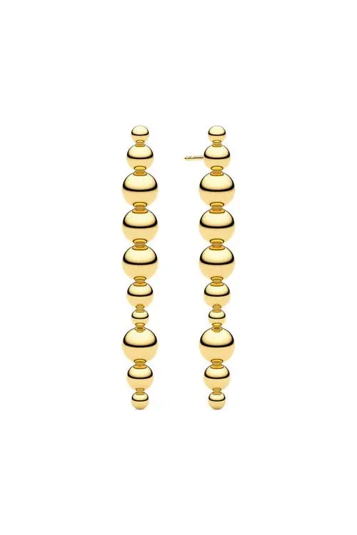 SIF JAKOBS JEWELLERY Bormio Lungo Dangle Earrings - 18k Gold Plated