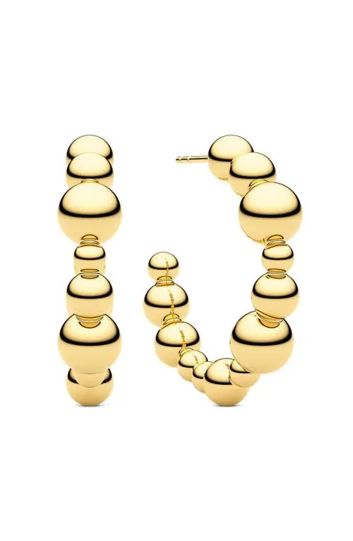 SIF JAKOBS JEWELLERY Bormio Circolo Earrings - 18k Gold Plated