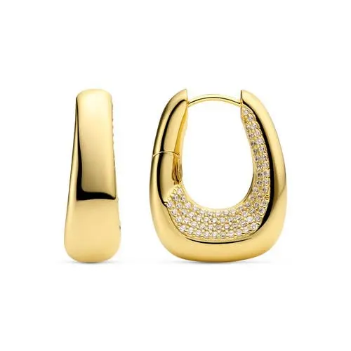 SIF JAKOBS JEWELLERY Borsa Earrings - 18k Gold Plated