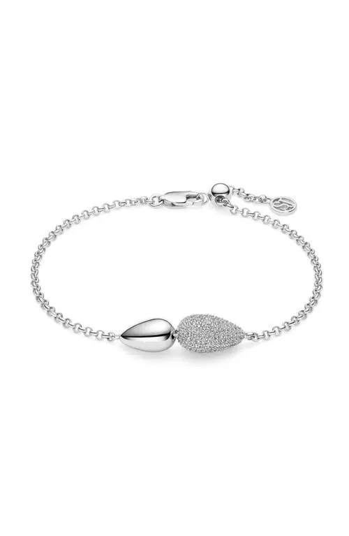 SIF JAKOBS JEWELLERY Goccia Due Bracelet - 925 Sterling Silver