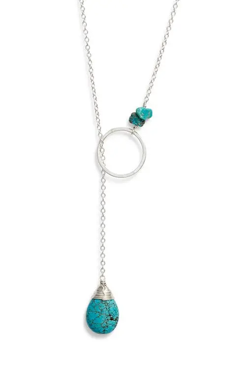 NASHELLE Gwyneth Toggle Necklace - Sterling Silver
