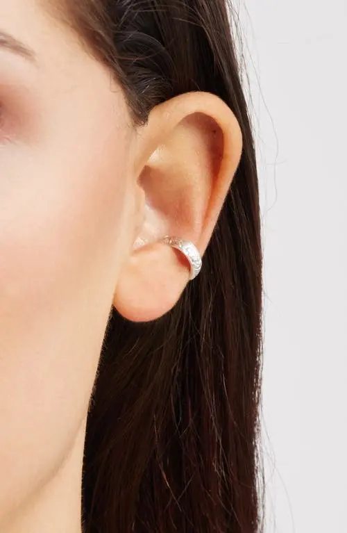 NASHELLE Flora Ear Cuff - Sterling Silver
