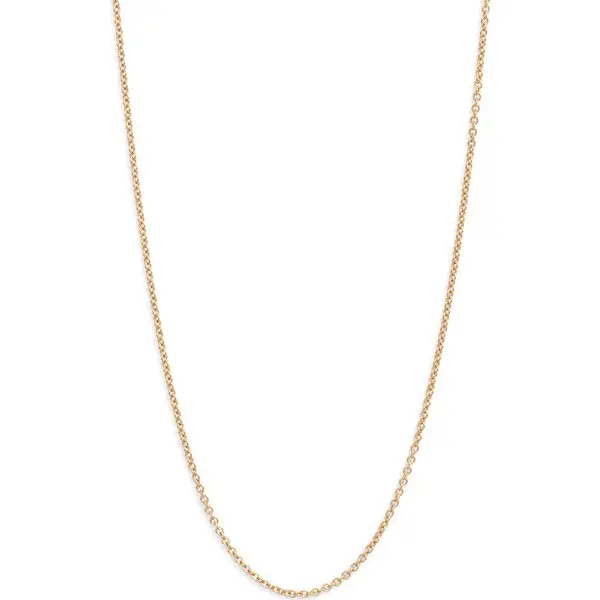 NASHELLE Adjustable Chain Necklace - Gold Fill