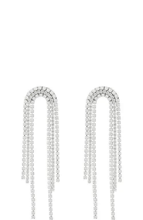 UNTAMED PETALS Cairo Drop Earrings - Silver